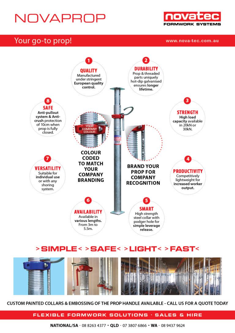 Novaprop - Novatec Formwork Systems